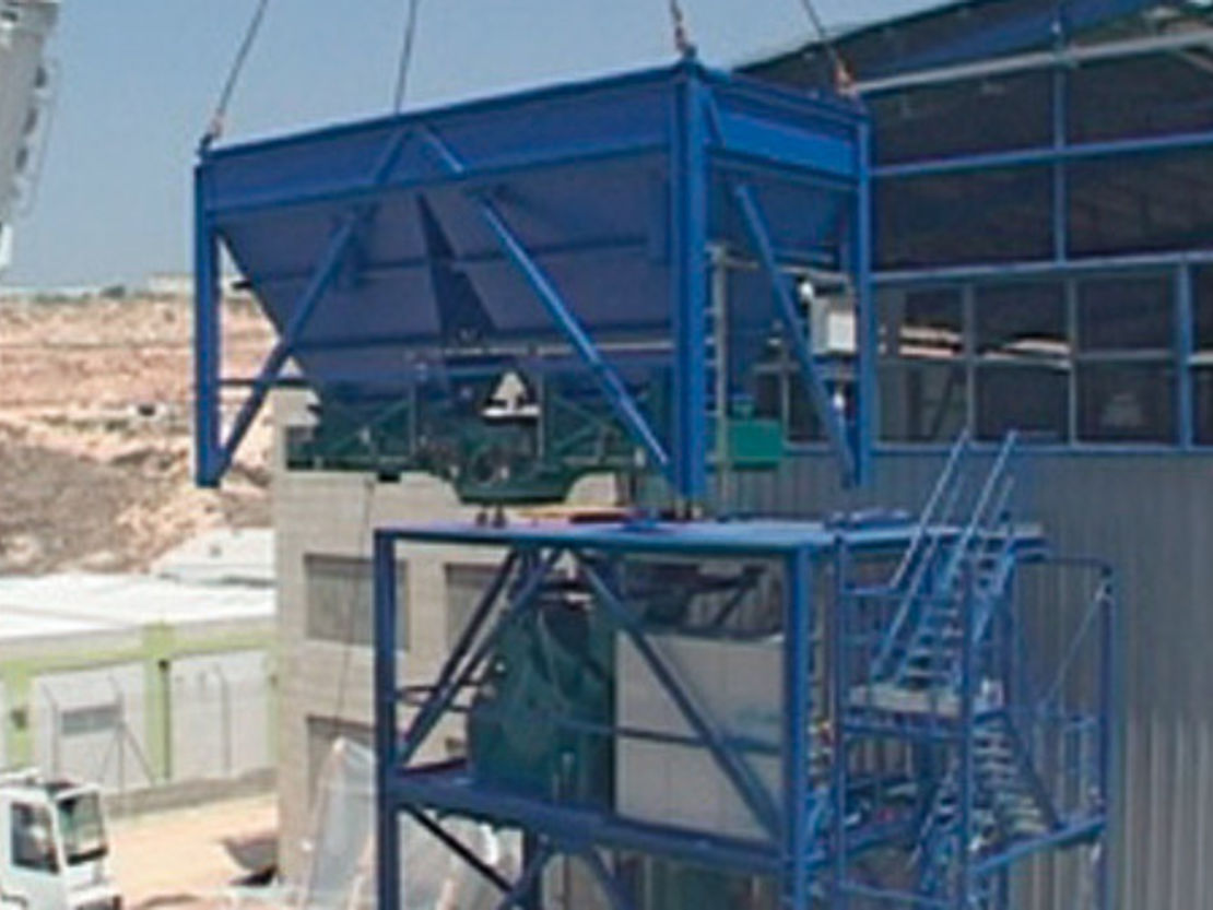 System for molding sand preparation - Mischtechnik - Mischer ...