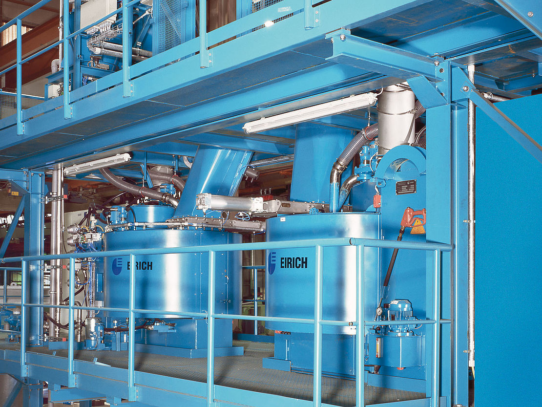 Slip preparation - Mischtechnik - Mischer - Intensivmischer