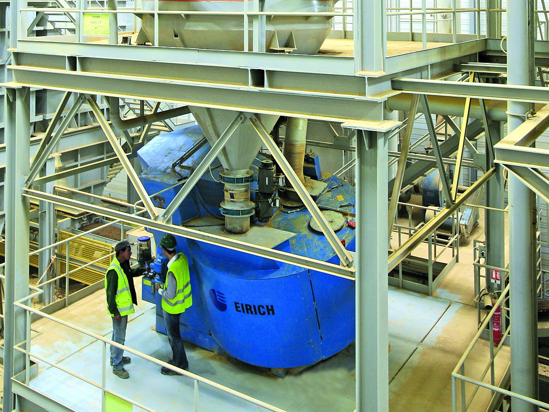 Recycling of valuable residues - Mischtechnik - Mischer - Intensivmischer