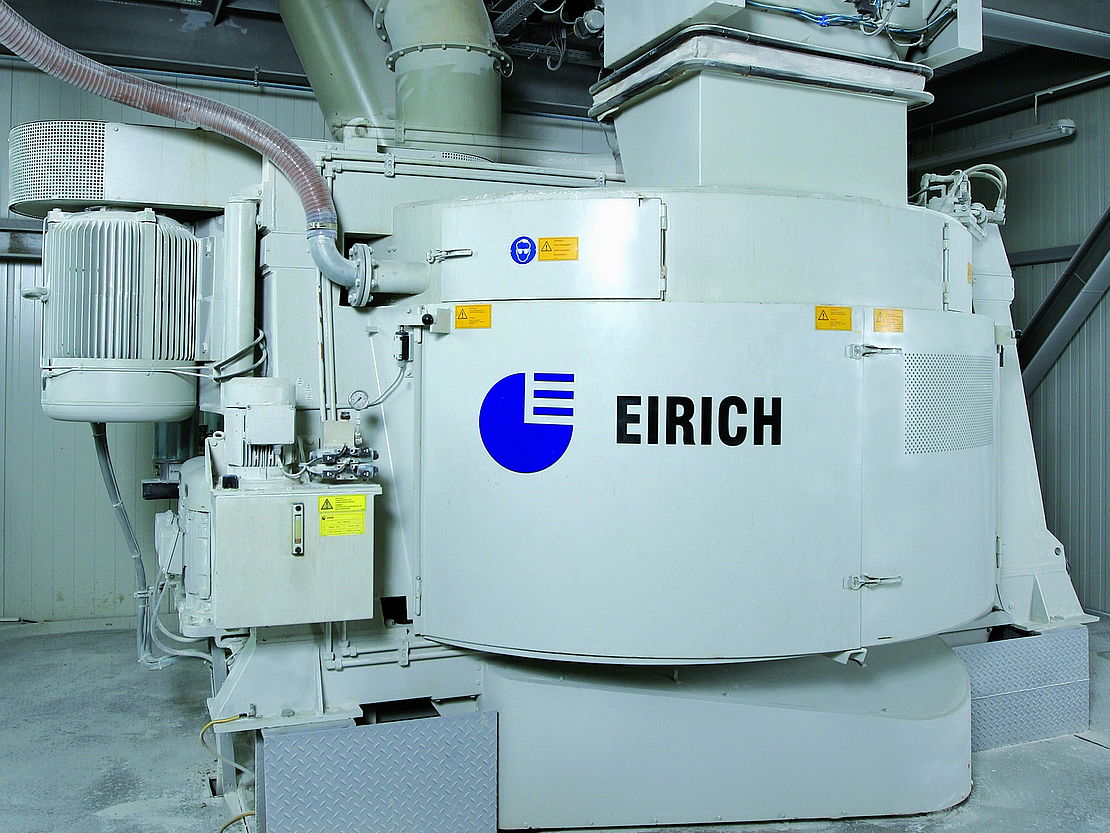 Sand lime brick - Mischtechnik - Mischer - Intensivmischer