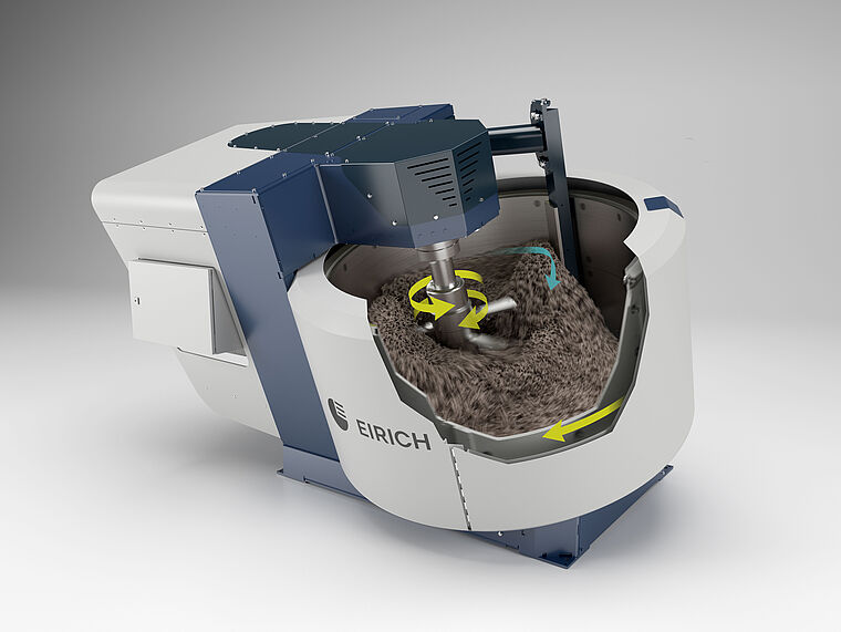100 years of the Eirich mixing principle